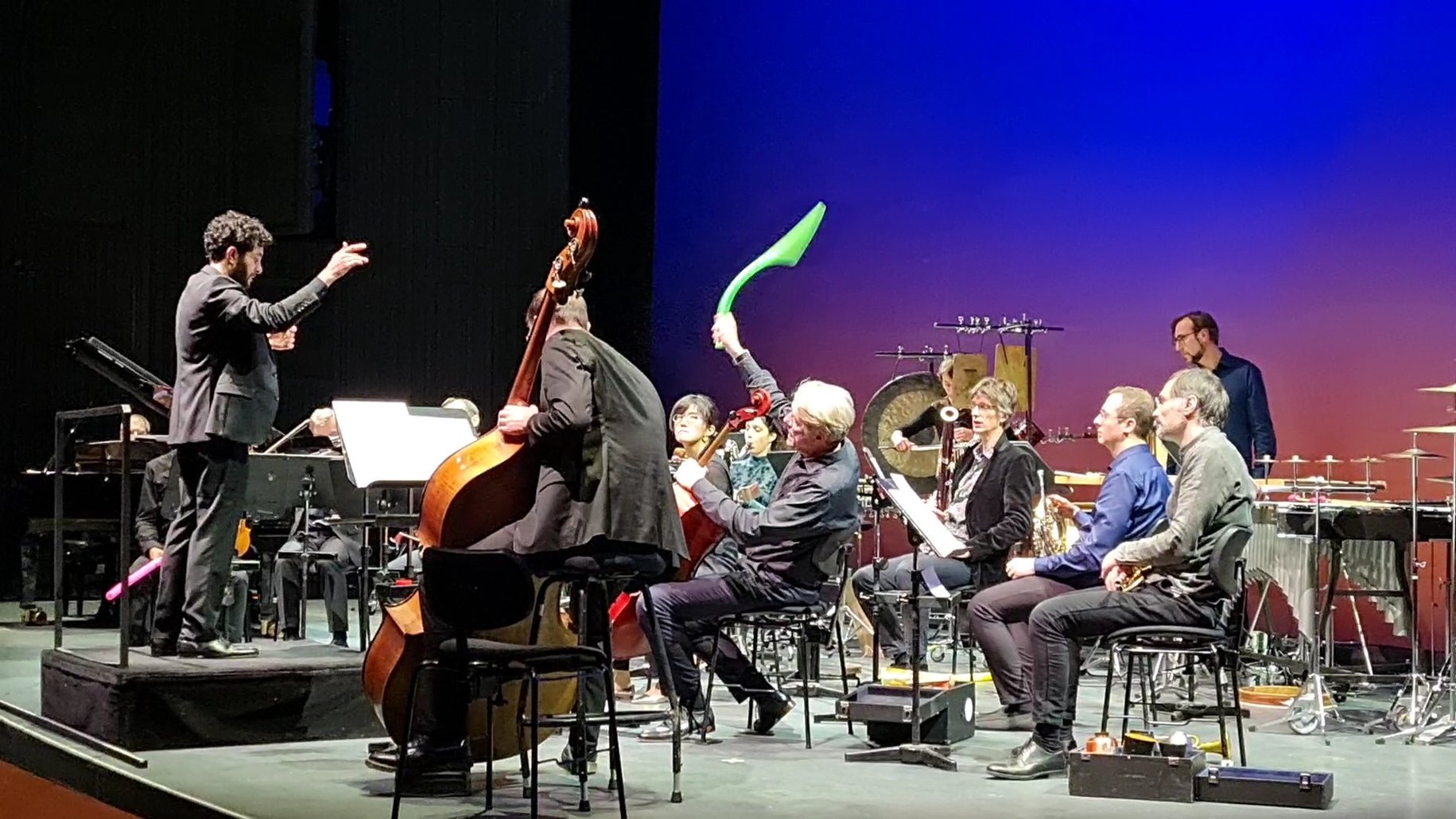 Ensemble Modern spielt Werke des Composer Seminars | Lucerne Festival